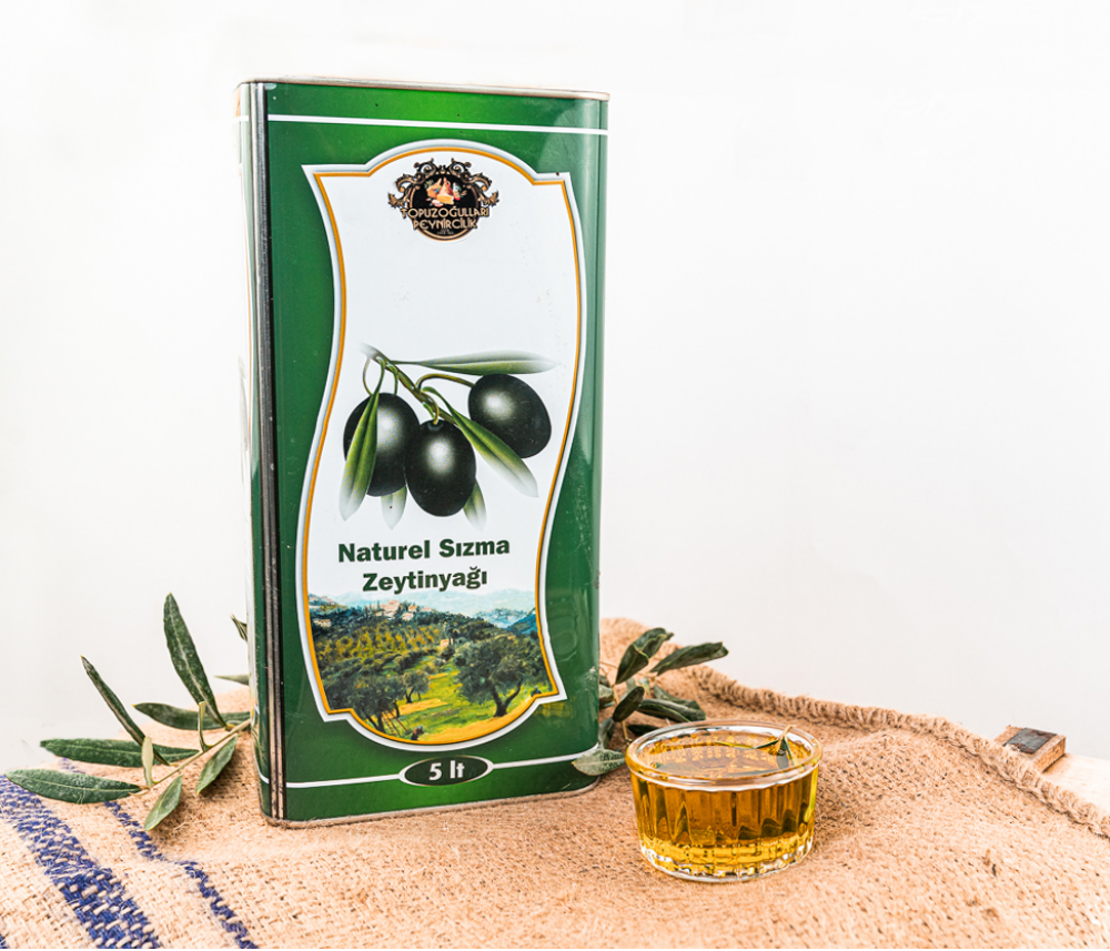 Natürel Sızma Zeytinyağı 5 Lt. - Çalışkan Şarküteri & Peynircilik | Ayvalık